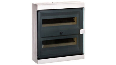 Plastic switchboard 2x13 modules with glass ALFA 26 5-415 /T2UK | eBay UK