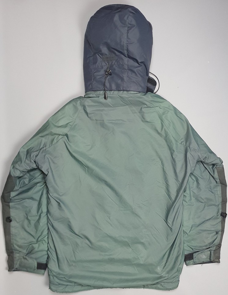Montane Full Zip Fleece Lined Green Pertex Coat Jacket Size Medium ...