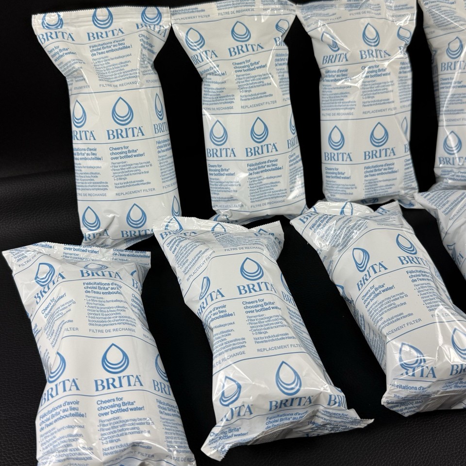 Brita Water Pitcher Filters 9 Count Sealed – Model OB03 Standard ...