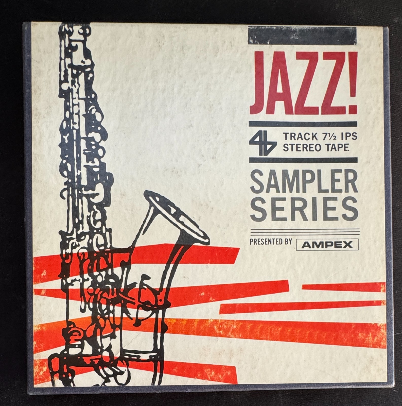 Jazz! Sampler Series 4-Track Reel Tape 7½ IPS Stereo Ampex AXQ-403 | eBay
