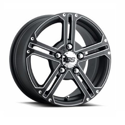 ITP SS212 Black Milled UTV Wheel Front/Rear 15x7 5x4.5 (6+1) [15SS545BX ...