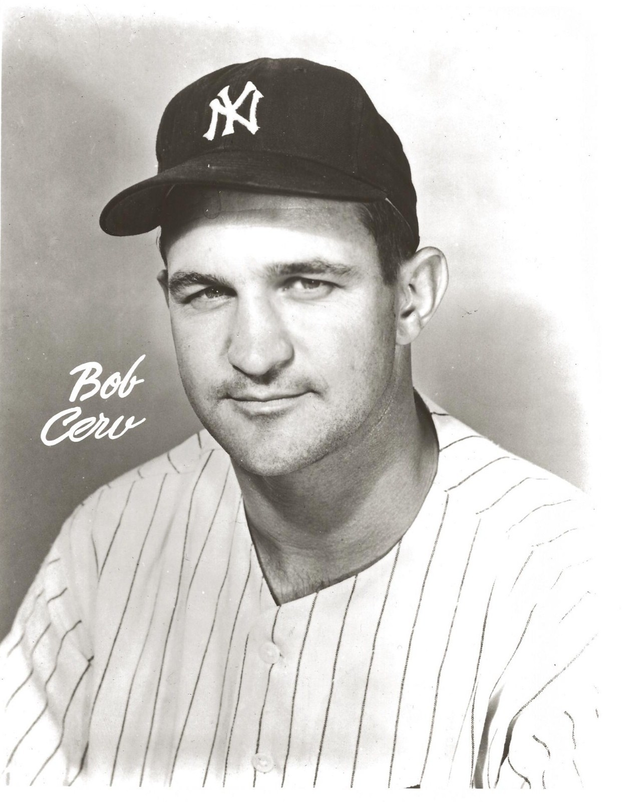 BOB CERV 8X10 PHOTO NEW YORK YANKEES NY BASEBALL PICTURE MLB | eBay
