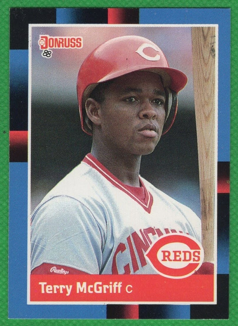 Terry McGriff - 1988 Donruss #556 - Cincinnati Reds Baseball Card | eBay