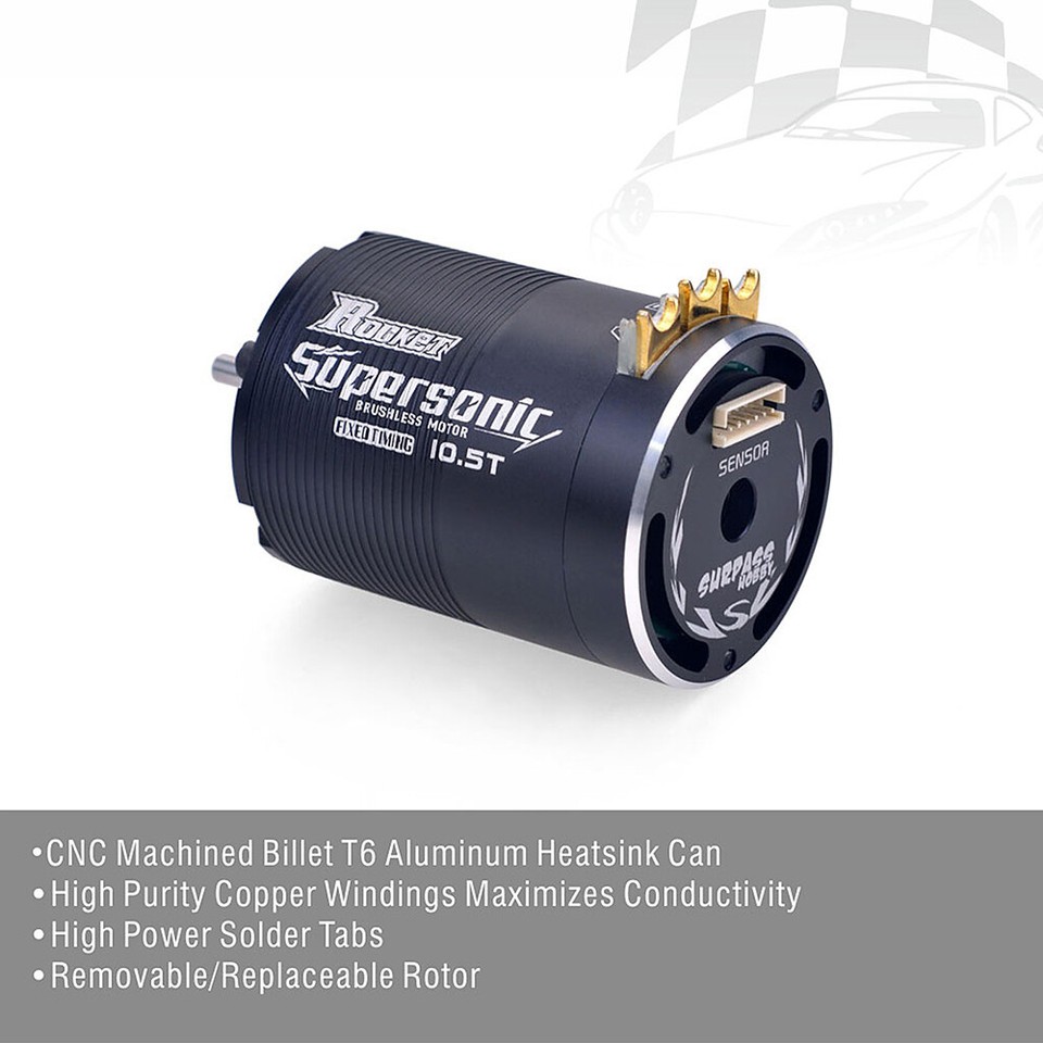 Hobbywing 10BL120 ESC+540 Motor Sensored Brushless Combo for 1/10 Drift ...