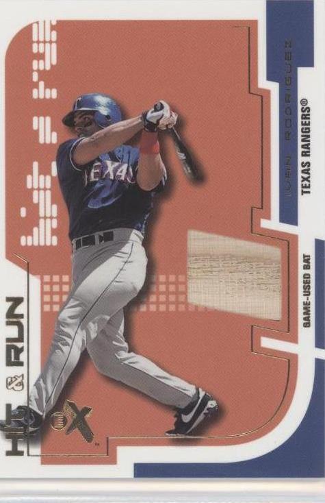 2002 E-X - Hit & Run Ivan Rodriguez Bat (MEM) for sale online | eBay