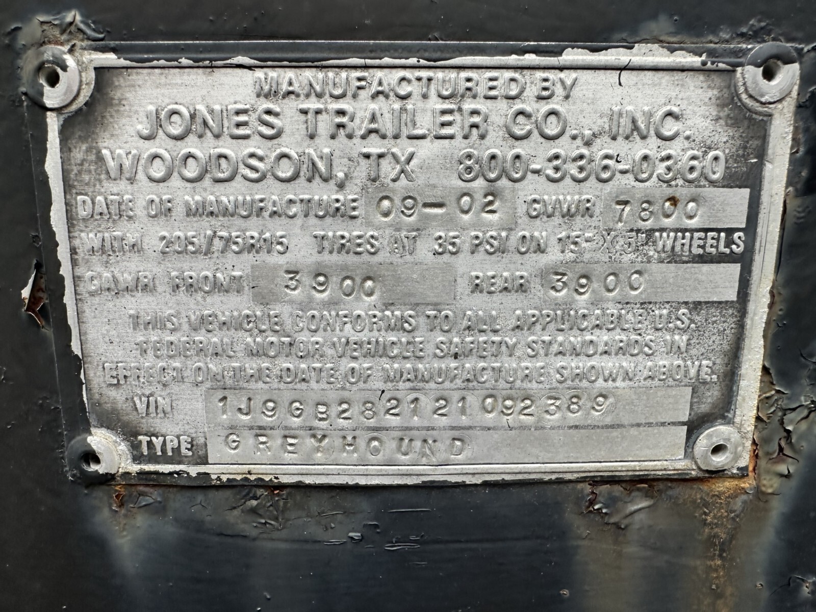 JONES DOG TRAILER 2002, 22 DOORS | eBay