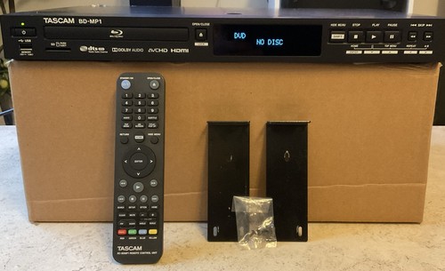 TASCAM BD-MP1 Professional Blu-Ray DVD/CD/SD/USB Media Player ...