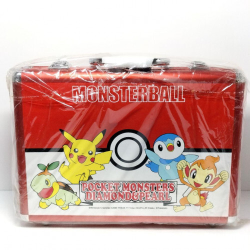 Pokemon Diamond Pearl Pokeball Attache Case Red Pikachu Near mint ...