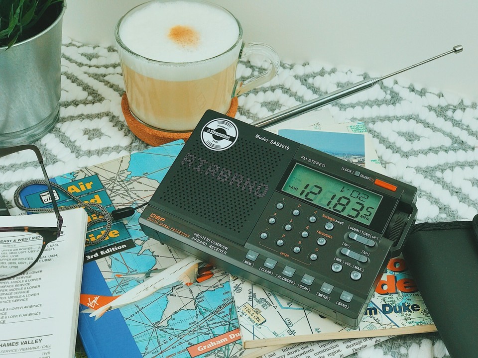 Steepletone SAB2019 Airband Radio Receiver, Airband, Shortwave, FM ...