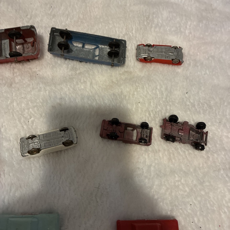 Vintage Diecast Metal And Plastic Toy Car Lot Of 12 | eBay