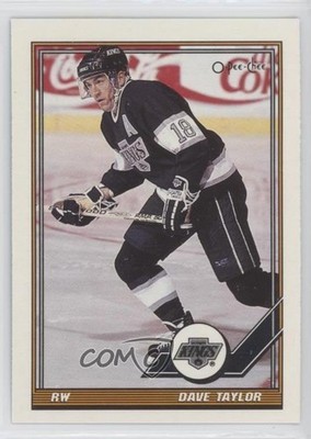 1991-92 O-Pee-Chee Dave Taylor #138 0c4 | eBay
