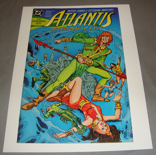 The Atlantis Chronicles #2 (Apr 1990) DC Comic NM- Condition | eBay