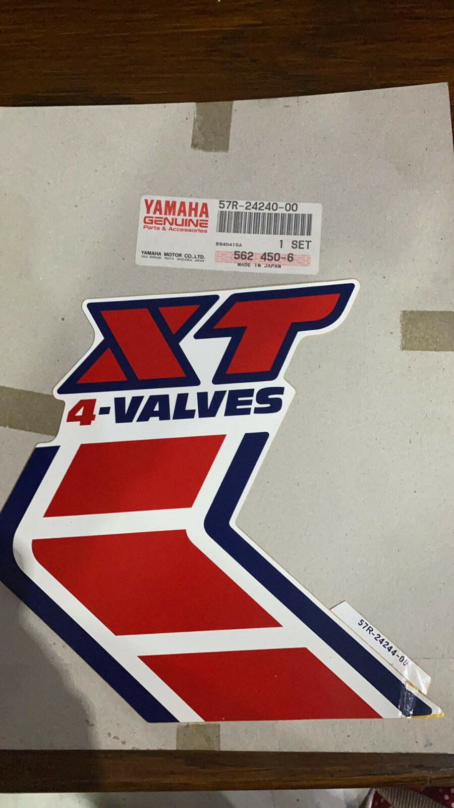 Yamaha XT 350 sticker 57R-24240-00 | eBay