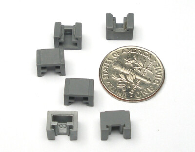 6pc TYCO Factory 440-X2 440-X3! HO Slot Car TRACTION MAGNET PLASTIC ...
