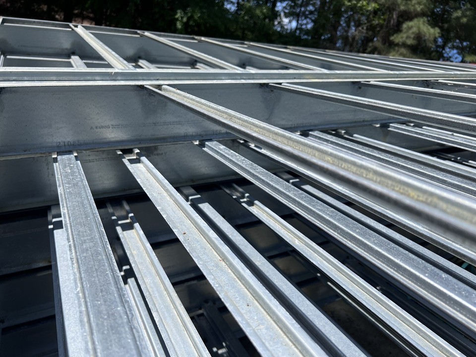 B-Line Cable Tray 36" x 144" galvanized REMAINING MATERIALS ARE DAMAGED ...