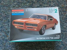 Monogram 1969 GTO Judge 2443 1/24 Model Kit H79 for sale online | eBay