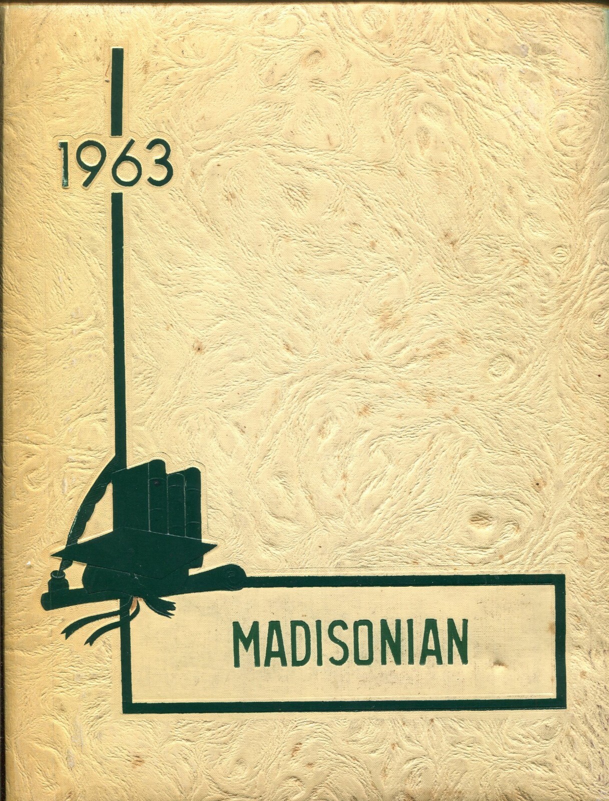MADISON HIGH SCHOOL, MADISON, ILLINOIS YEARBOOK - MADISONIAN - 1963 | eBay