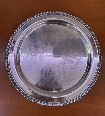 Platters & Trays - Oneida Silver Plated Round