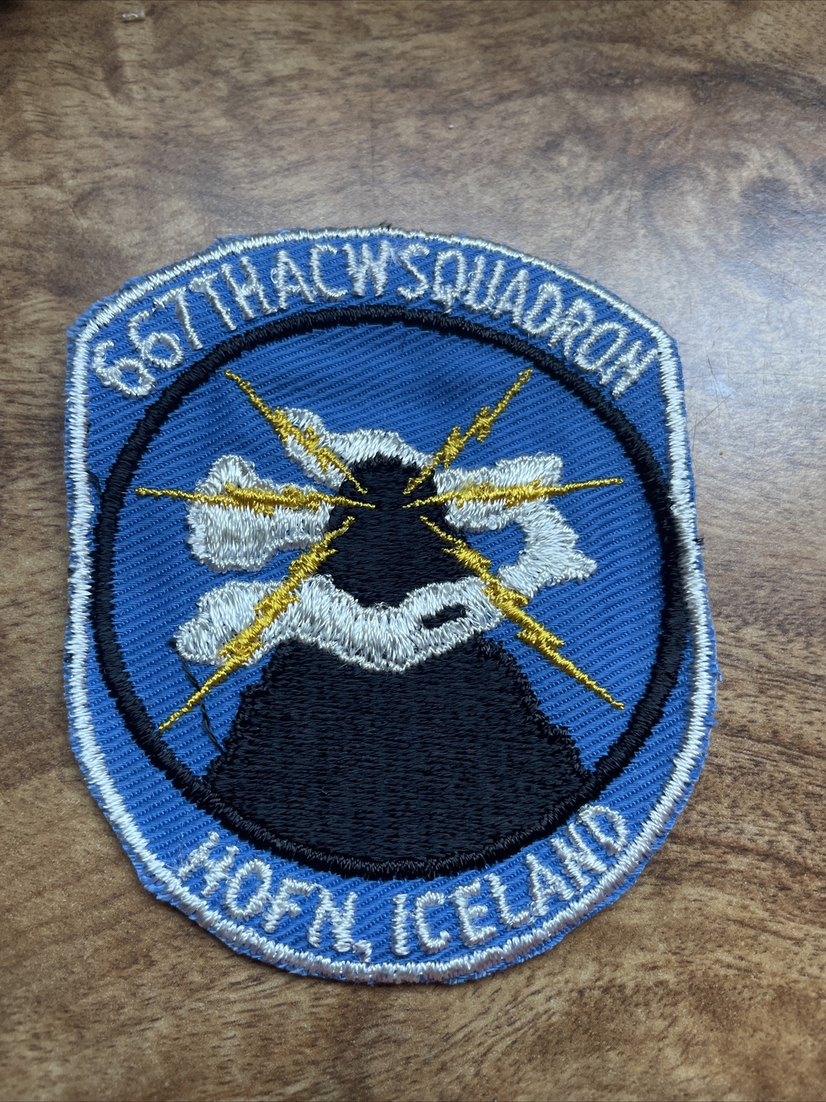667TH AIRCRAFT CONTROL WARNING SQUADRON ACWS HOFN ICELAND USAF PATCH Rare 50s | eBay