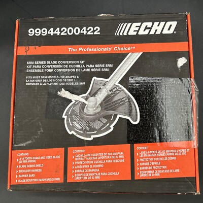 Echo Blade Conversion Kit 99944200422 20mm SRM280 SRM2620 SRM266 SRM230 ...