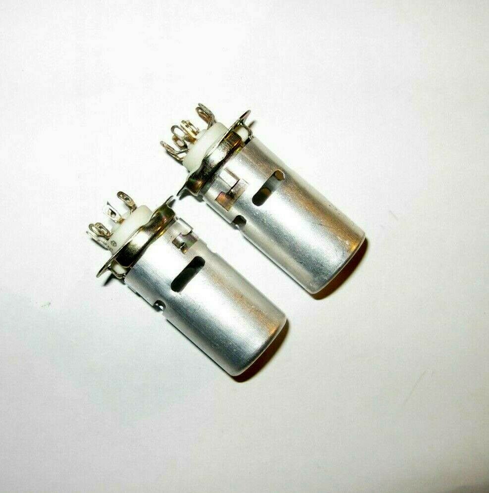Pair quality soviet military Ceramic 7 pin Tube Sockets 6j1p 6zh1p ef95 ...