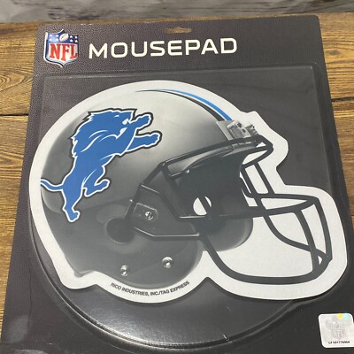 NFL Detroit Lions Helmet MOUSE PAD Football Sport Logo Computer Office ...