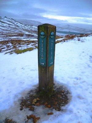 Photo A1 Signpost at the Crossroads Moorfield/SK0492 c2012 | eBay UK