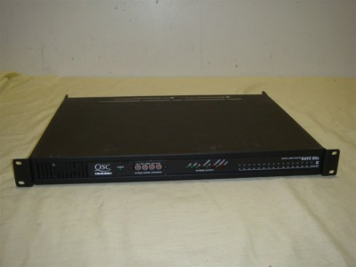QSC RAVE 80S DIGITAL AUDIO SIGNAL ROUTER VIA CAT5 CABLE - LOOK! | eBay