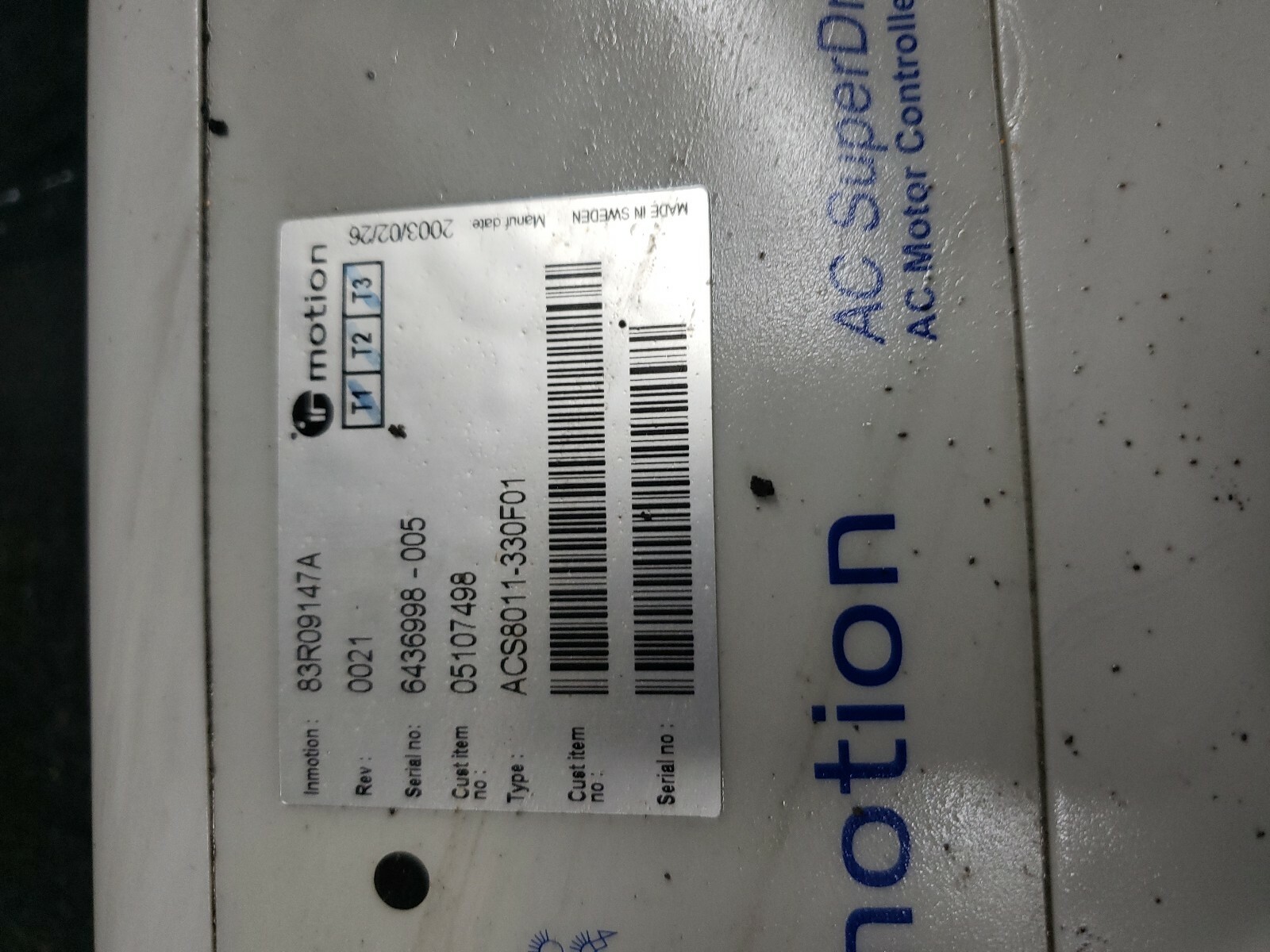 Used Working Danaher Inmotion Controller 83R09147A | eBay