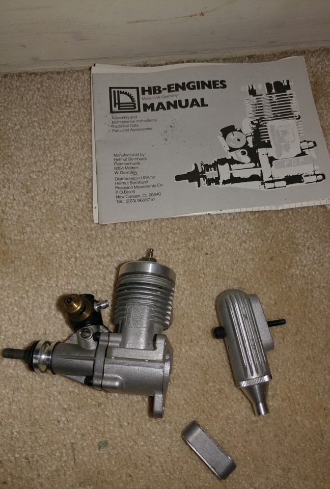 HB Engine - HB 15 - rc motor cat no. 1500. Made in Germany | eBay