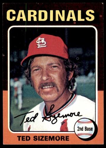 1975 Topps Baseball Card Ted Sizemore St. Louis Cardinals #404 | eBay