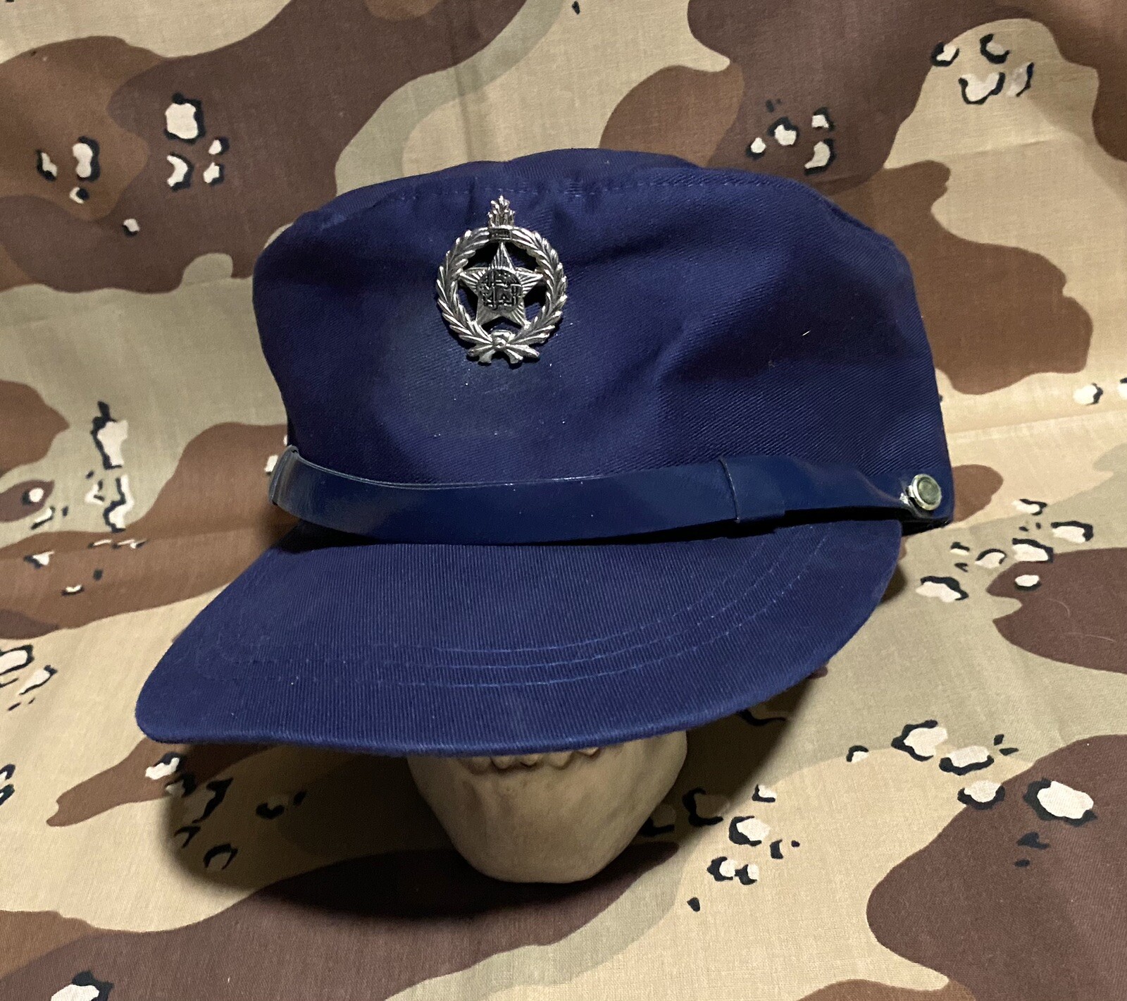 Rare Original Iraqi Police Cap, Saddam Hussein Era | eBay