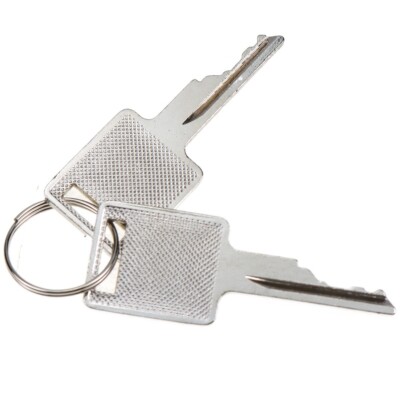 2 PCS Ignition Key For Bobcat 630 631 632 641 642 643 645 653 Skid ...