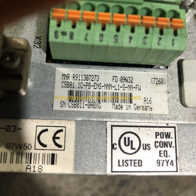 1PC New Rexroth CSB01.1C-PB-ENS-NNN-L1-S-NN-FW R911307273 Servo Drive ...