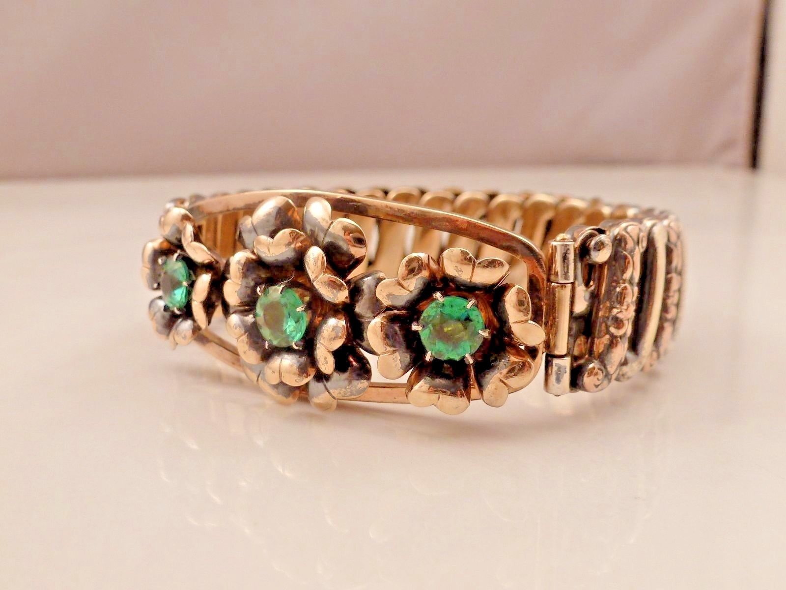 Vintage Bracelet LUSTERN LS Louis Stern Sterling Silver Bangle Bracelet ...