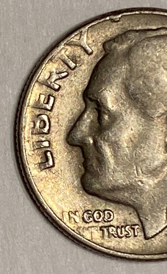 1972D Roosevelt ERROR Dime DDO/DDR/Cud/2.24 grams | eBay