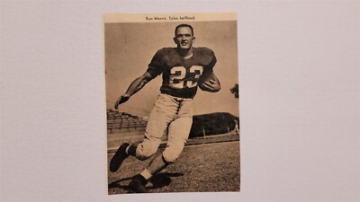 Ron Morris Tulsa University 1957 Football YB Player Panel | eBay