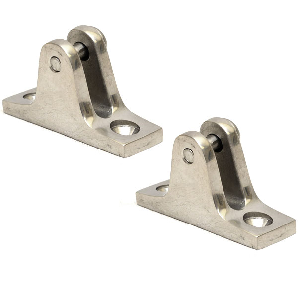 Crownline Boat Bimini Brackets 89115 | 2 1/4 X 1 1/2 Inch (Pair) | eBay