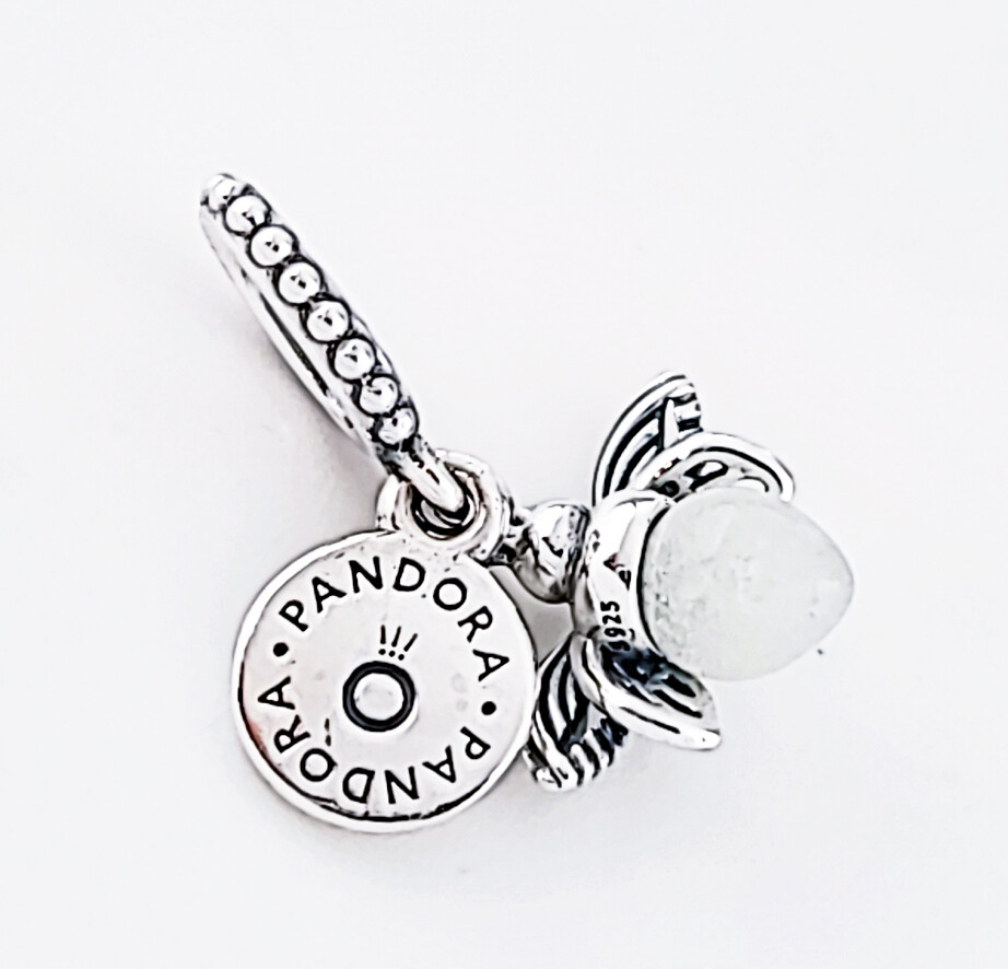 New 100% Authentic PANDORA 925 Glow-in-the-dark Firefly Pendant Charm ...