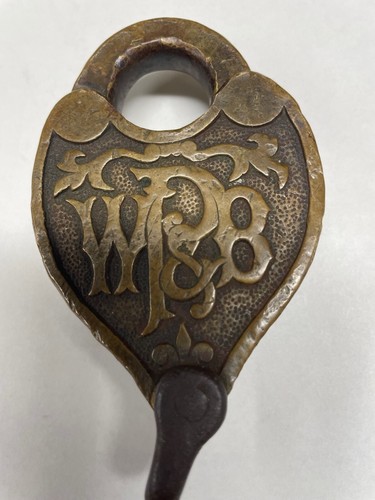 Pennsylvania Wilmington & Baltimore RR fancy back Railroad lock works ...