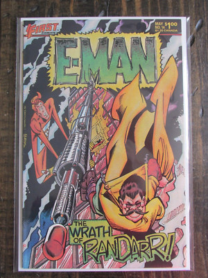 First 1984 E-MAN Comic Book # 14 14th Issue from the 1983 Series | eBay