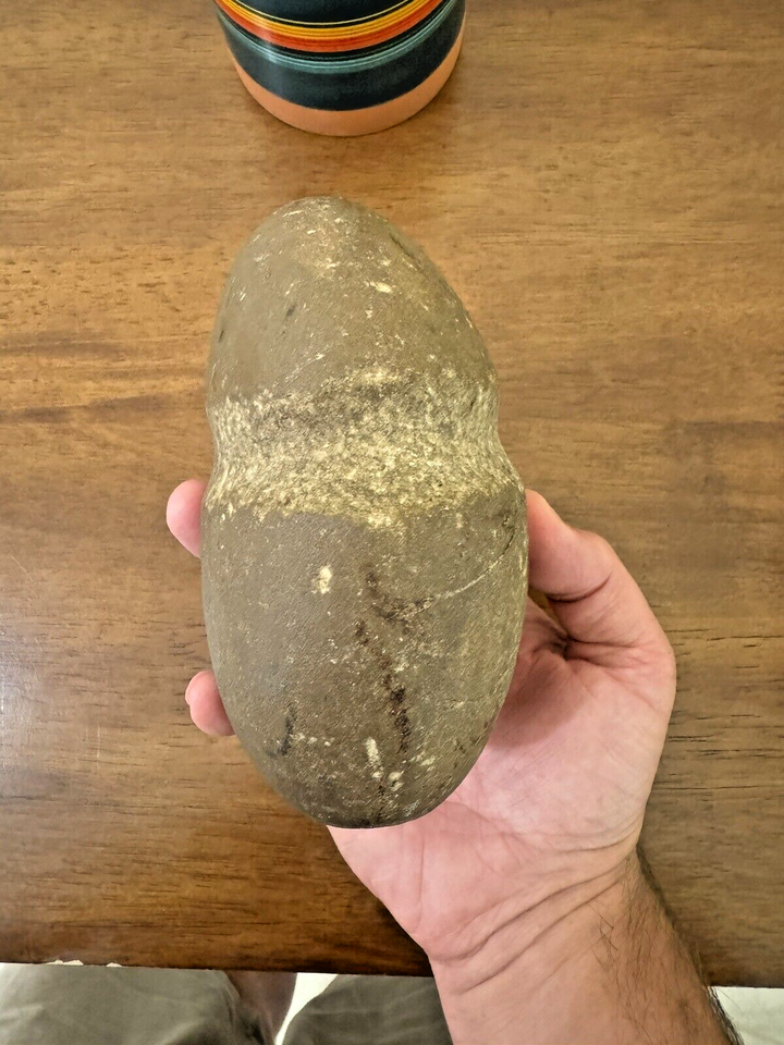 Native American FULL GROOVE Stone Axe Head Indian Tools Archaic ...