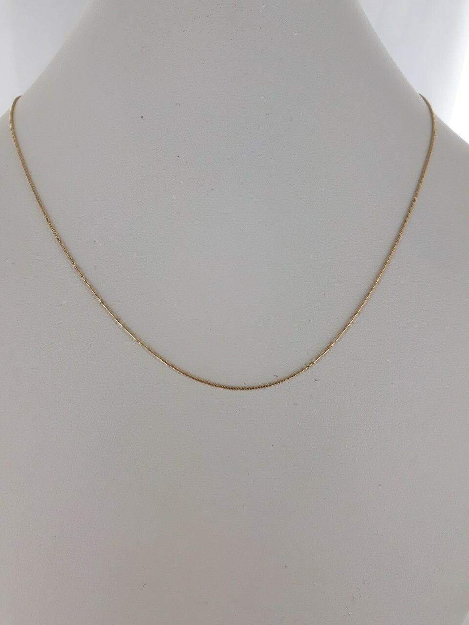 Italian Made Fine Snake Chain 9ct Gold 15 Inch/38cm 0.7mm - GCH006 RRP ...
