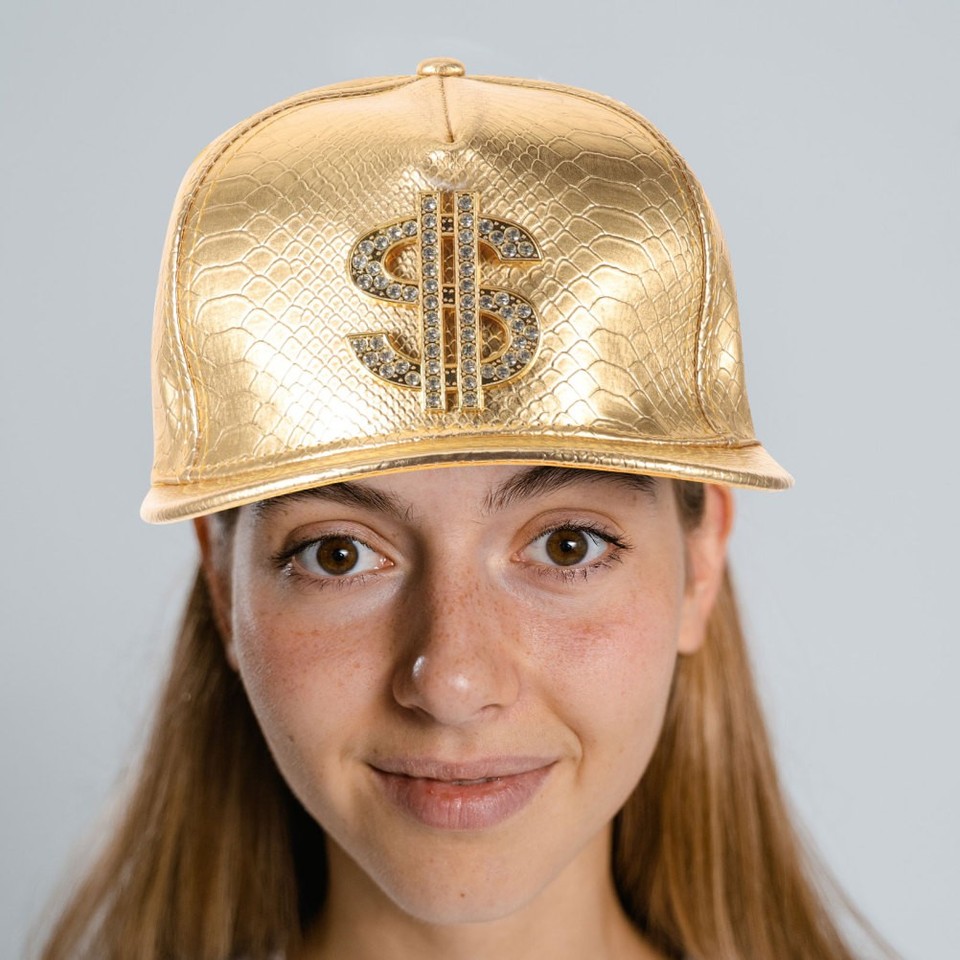 Rapper Hat Decorative Baseball Caps Breathable Cool Hats Flat Brim ...