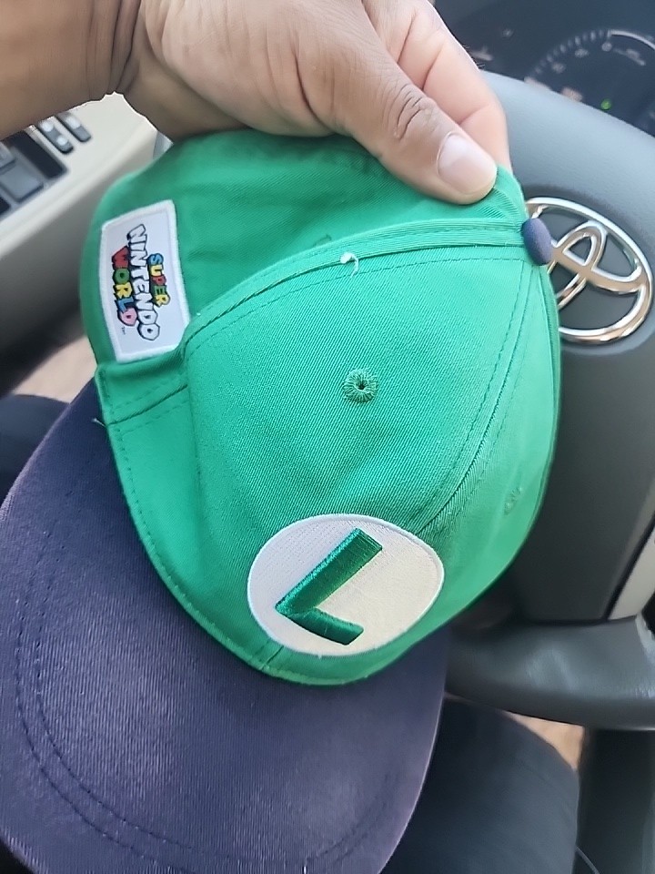Universal Studios Epic Universe Super Nintendo World Luigi Baseball Hat ...