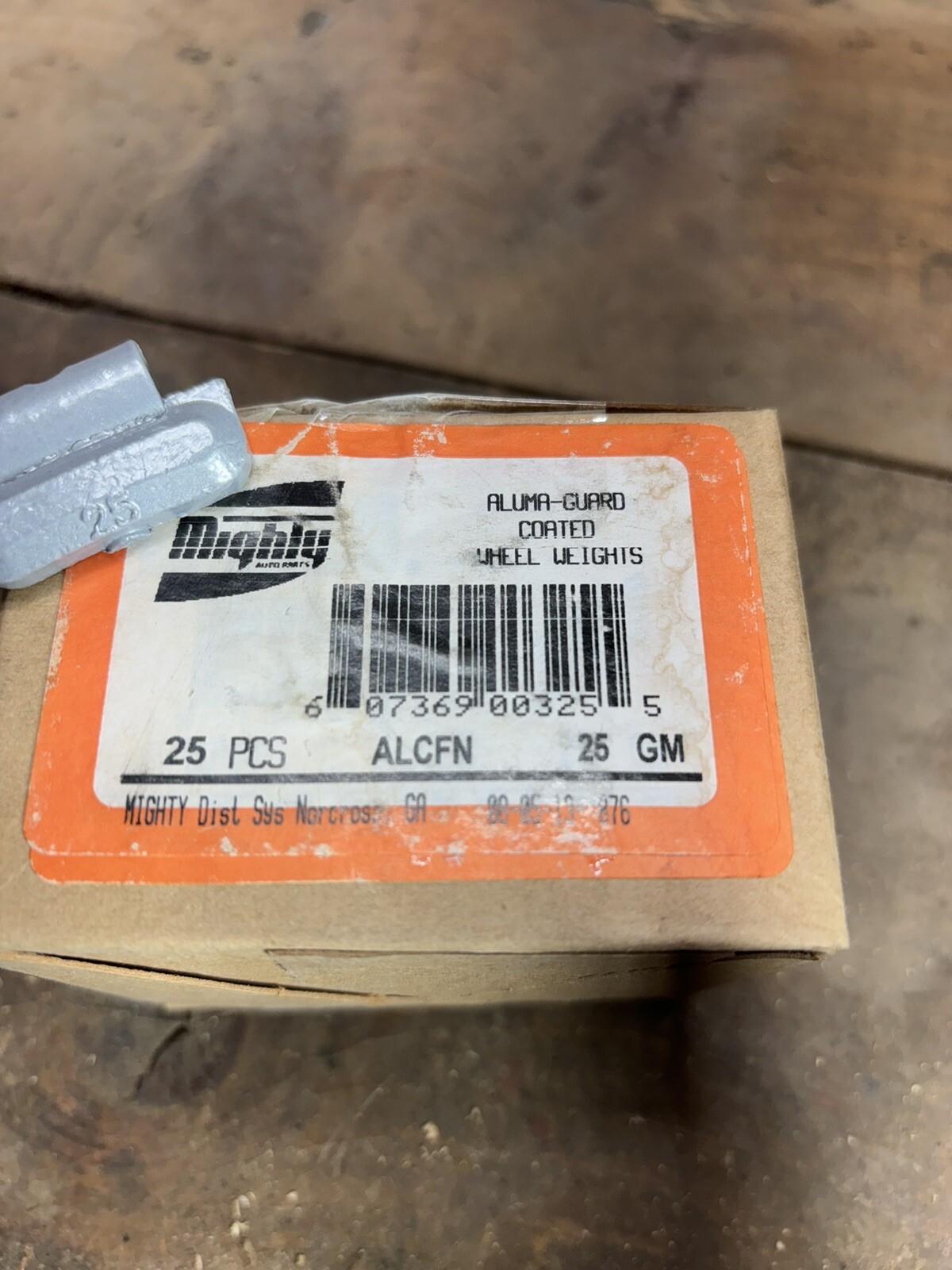 25 pack of Mighly. Wheel Weights. Allen 25 Gm Aluma guard coated | eBay