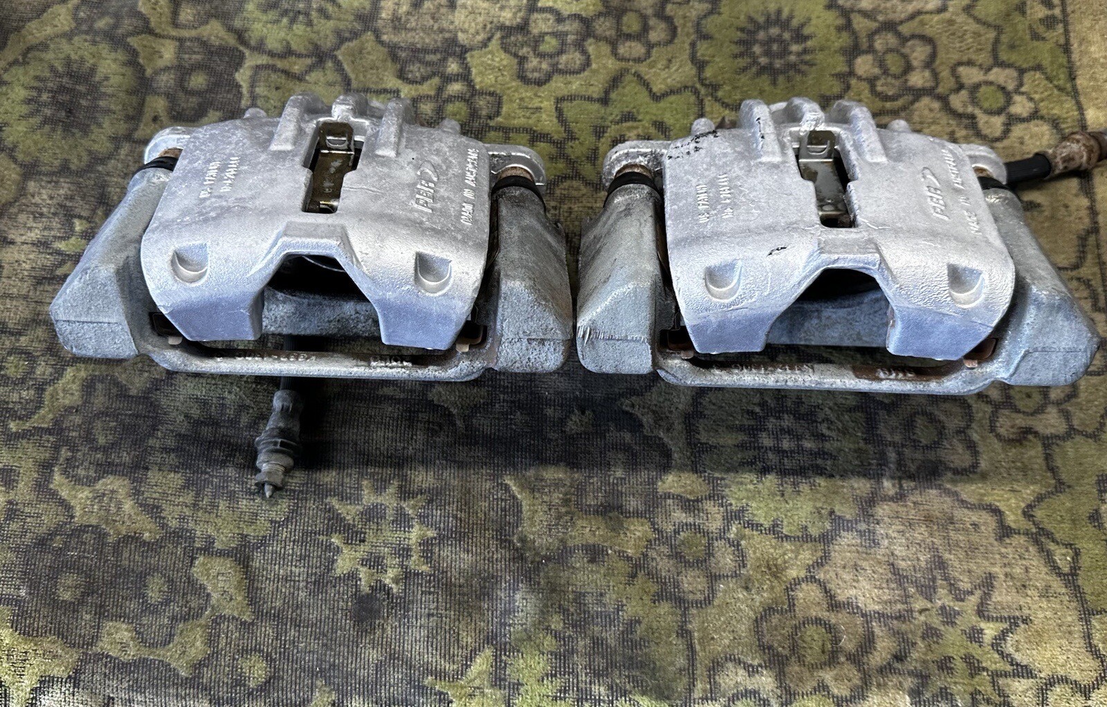 98-02 Camaro Z28 SS Firebird Trans Am WS6 Rear Disc Brake Calipers Set ...