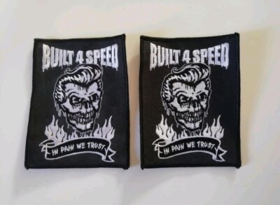 2x Built 4 Speed Patch Aufnäher 13 x 10cm | eBay.de