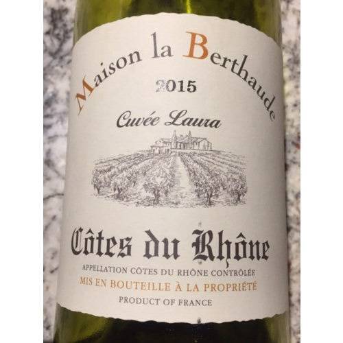 Maison la Berthaude Cuvée Laura Côtes du Rhône Blanc 2020 (750ml) | eBay