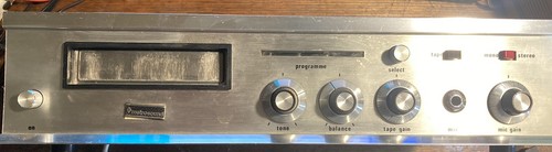 vintage Home 8 Track Player And Amplifier Rare Metro Sound 1080 British ...